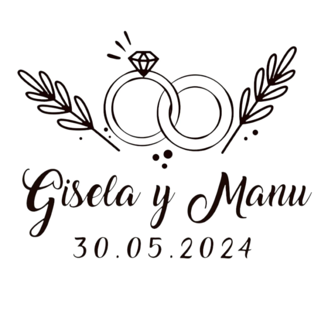 Sello Boda Alianzas - Detalles y Complementos